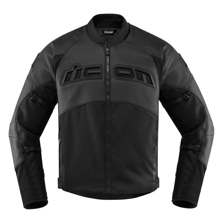 Icon Contra 2 Perforated Leather Jacket – Just Rev It